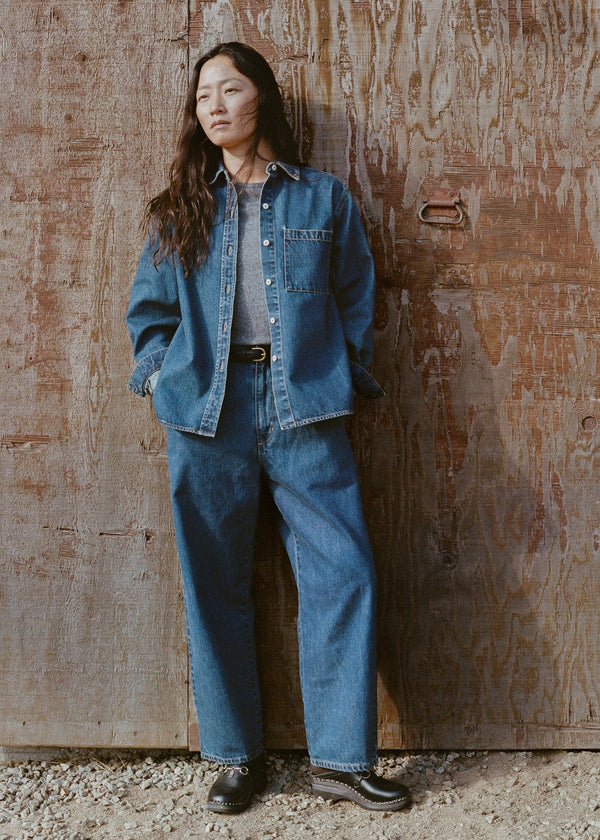 Field Pant, Tencel Denim, Vintage Dark | OZMA